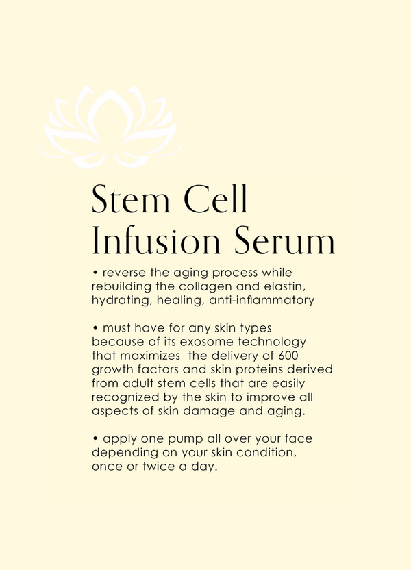 Stem Cell Infusion Serum - NEW Improved Formula – Spalina Inc